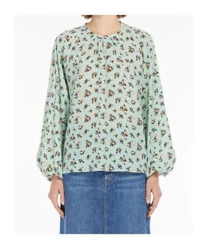 Max Mara Silk Crêpe De Chine Blouse
