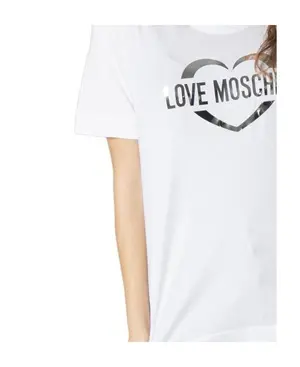 Moschino Print Cotton T-shirt - White