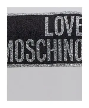 Moschino Round Neck Short Sleeve T-shirt - White