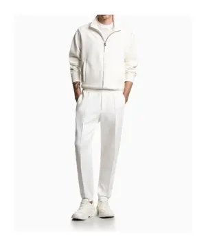 Emporio Armani Zip-up High Neck Sweatshirt