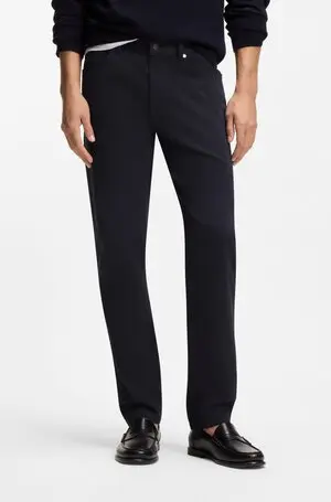 Hugo Boss Casual Pants With Belt Loops