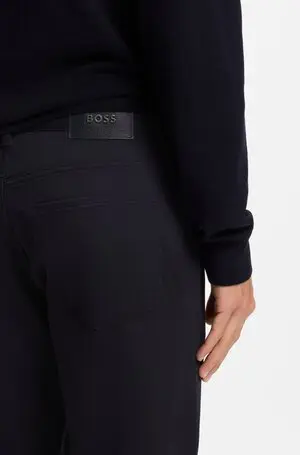 Hugo Boss Casual Pants With Belt Loops