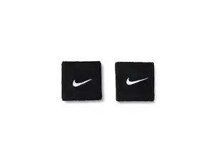 Nike Swoosh Classic Wristband 2 Pack - Black