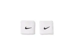 Nike Swoosh Classic Wristband 2 Pack - White