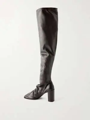 LEMAIRE Leather Knee Boots
