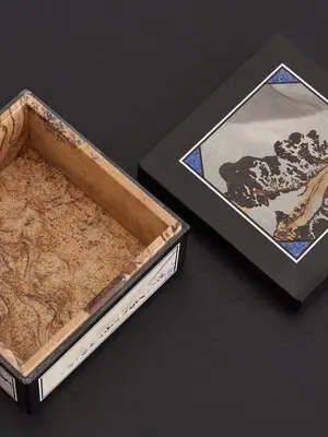 JIA JIA HOME Jia Jia Crystal Intarsia Jewelry Box
