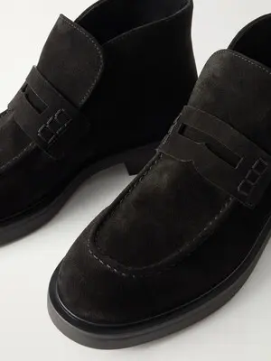 GIANVITO ROSSI Suede Ankle Boots