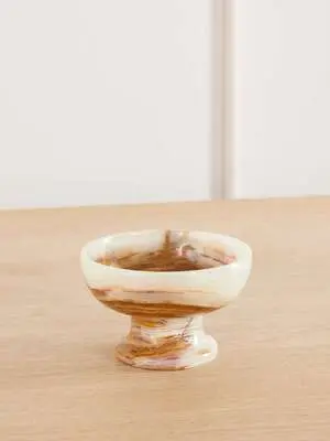 JIA JIA HOME Fluted Onyx Bowl - Cream