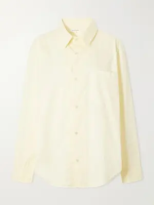 SLVRLAKE Cleo Cotton Shirt - Yellow