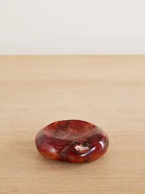 JIA JIA HOME Carnelian Dish - Red