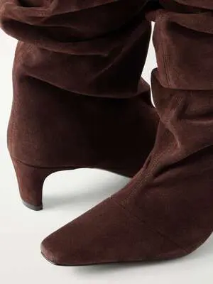 Staud Wally Suede Knee Boots