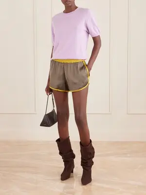 Staud Wally Suede Knee Boots