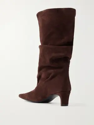 Staud Wally Suede Knee Boots