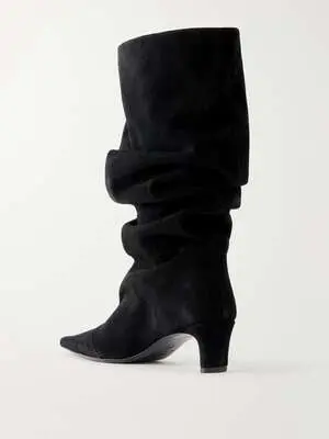 Staud Wally Suede Knee Boots
