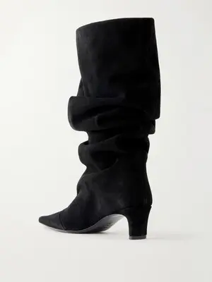Staud Wally Suede Knee-high Boots