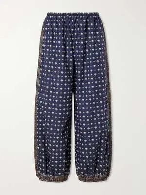 DÔEN Yarrow Printed Cotton Pants