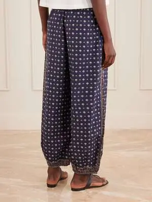 DÔEN Yarrow Printed Cotton Pants