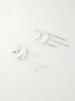 LOREN STEWART Sterling Chandelier Drop Earrings