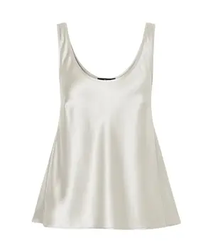 THE PARK Karen Silk Tank - Neutrals