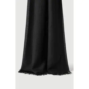 Brunello Cucinelli Cashmere And Silk Scarf - Black