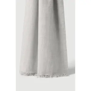 Brunello Cucinelli Cashmere And Silk Scarf - Light Grey