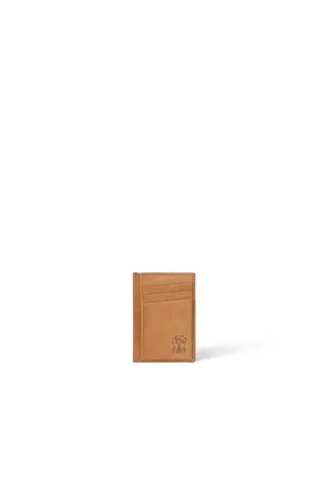 Brunello Cucinelli Nubuck Card Holder