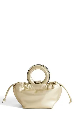 Topshop Grette Metallic Grab Bag