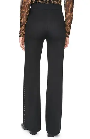 Dkny Pull-on Wide Leg Ponte Pants