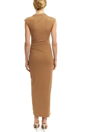 LBLC THE LABEL Presley Shirred Dress
