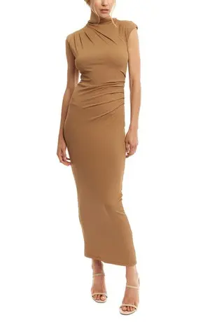 LBLC THE LABEL Presley Shirred Dress