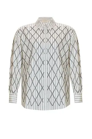 EXQUISE Kailee Embroidered Shirt