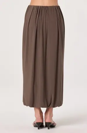 Astr The Label Savannah Bubble Hem Maxi Skirt