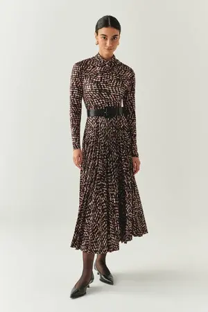 EXQUISE Aspyn K. Midi Dress