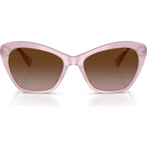 Ralph Lauren 55mm Gradient Butterfly Sunglasses
