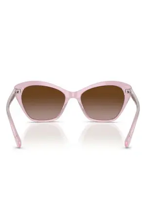 Ralph Lauren 55mm Gradient Butterfly Sunglasses