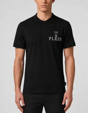 Philipp Plein Polo T-shirt Plein R - Black