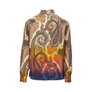 Etro Printed Silk Shirt An