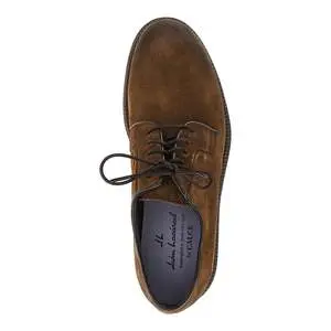 JUAN LACARCEL BY CALCE Suede Leather Lace-up Derby Shoes