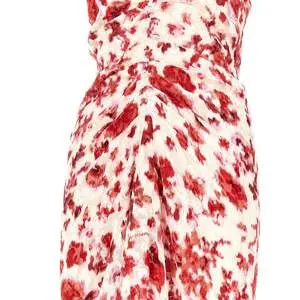 Isabel Marant Étoile Lyndsay" Floral Print Silk-blend Midi Dress - Multicolor
