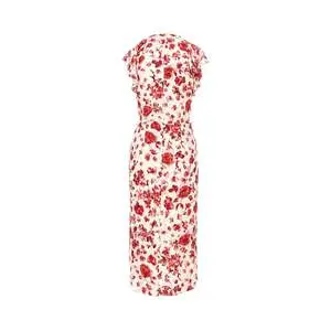 Isabel Marant Étoile Lyndsay" Floral Print Silk-blend Midi Dress - Multicolor