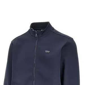 EA7 Full-zip Weathirt With Logo Plate