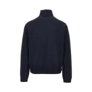 Emporio Armani Piquet Jersey Full-zip Sweatshirt