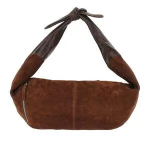 AUTENTICA 504 Adara' Suede Leather Large Bag