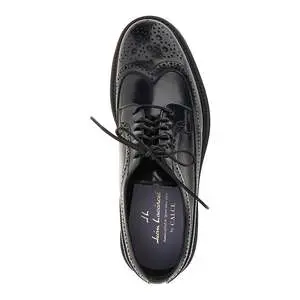 JUAN LACARCEL BY CALCE Brushed Leather Wing Tip Derby Shoes