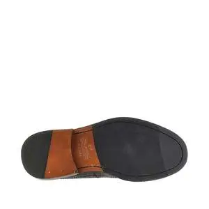 JUAN LACARCEL BY CALCE Brushed Leather Wing Tip Derby Shoes