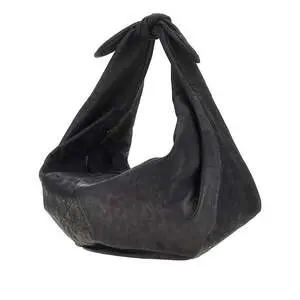 AUTENTICA 504 Large Adara Nappa Leather Bag With Knotted Handle