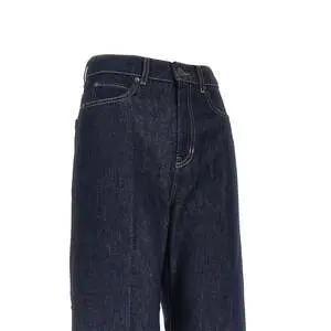 Max Mara Cotton Denim Wide-leg Jeans