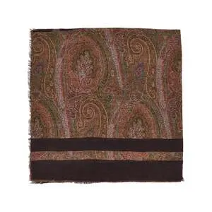 Etro Paisley Modal And Cashmere Shawl
