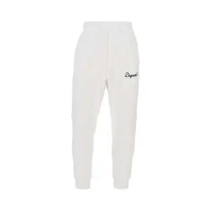 Dsquared2 Cotton Weatpant With Logo Embroidery