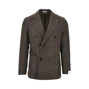 BRERAS Mouliné Knitting 'ferrara' Jacket - Brown